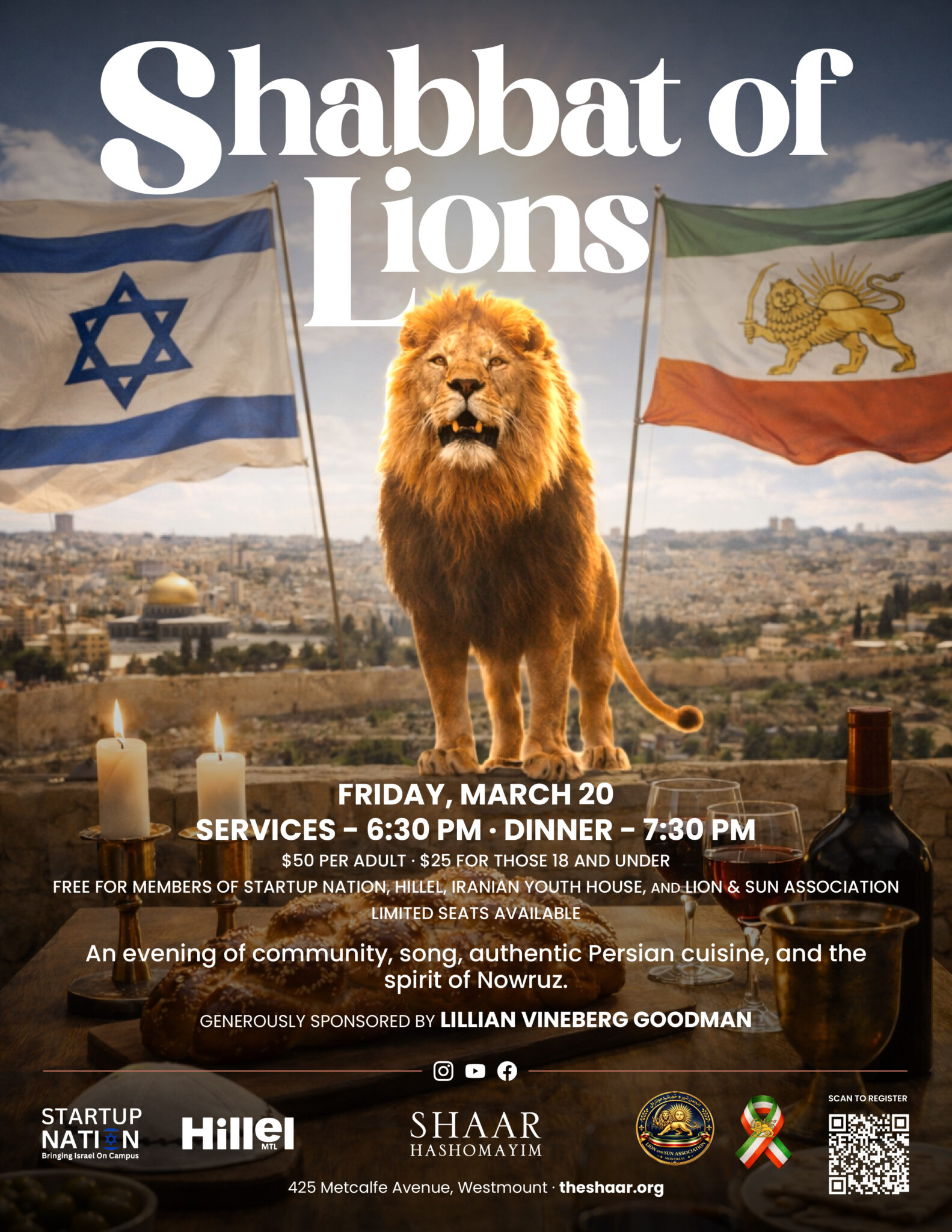 Shabbat of Lions – The Shaar
